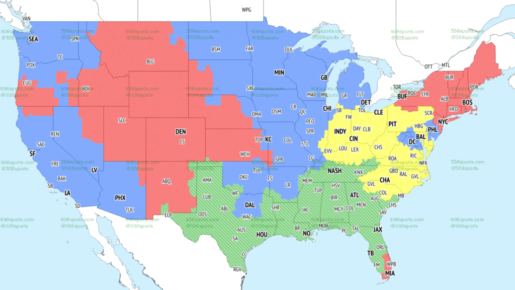 Understanding the NFL Coverage Map: A Guide for Fans - justrealnews